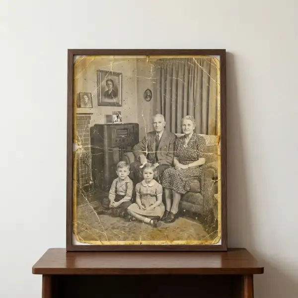 Restore Old Photos AI Free – Fix Faded & Damaged Photos Online